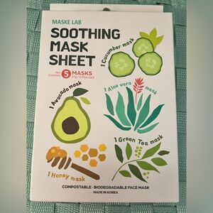 maske lab | Skincare | Soothing Mask Sheet | Poshmark